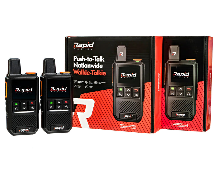 Rapid Radios Nationwide PTT Walkie-Talkie